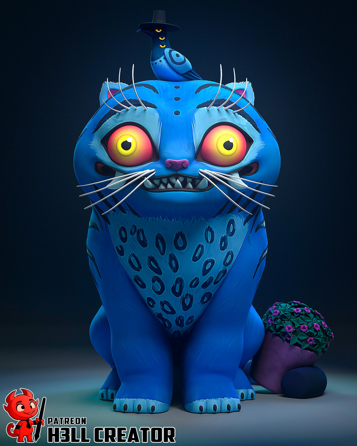 Derpie & Sussie - 1:12 Scale Resin Figure | h3LL creator – D&K Custom ...