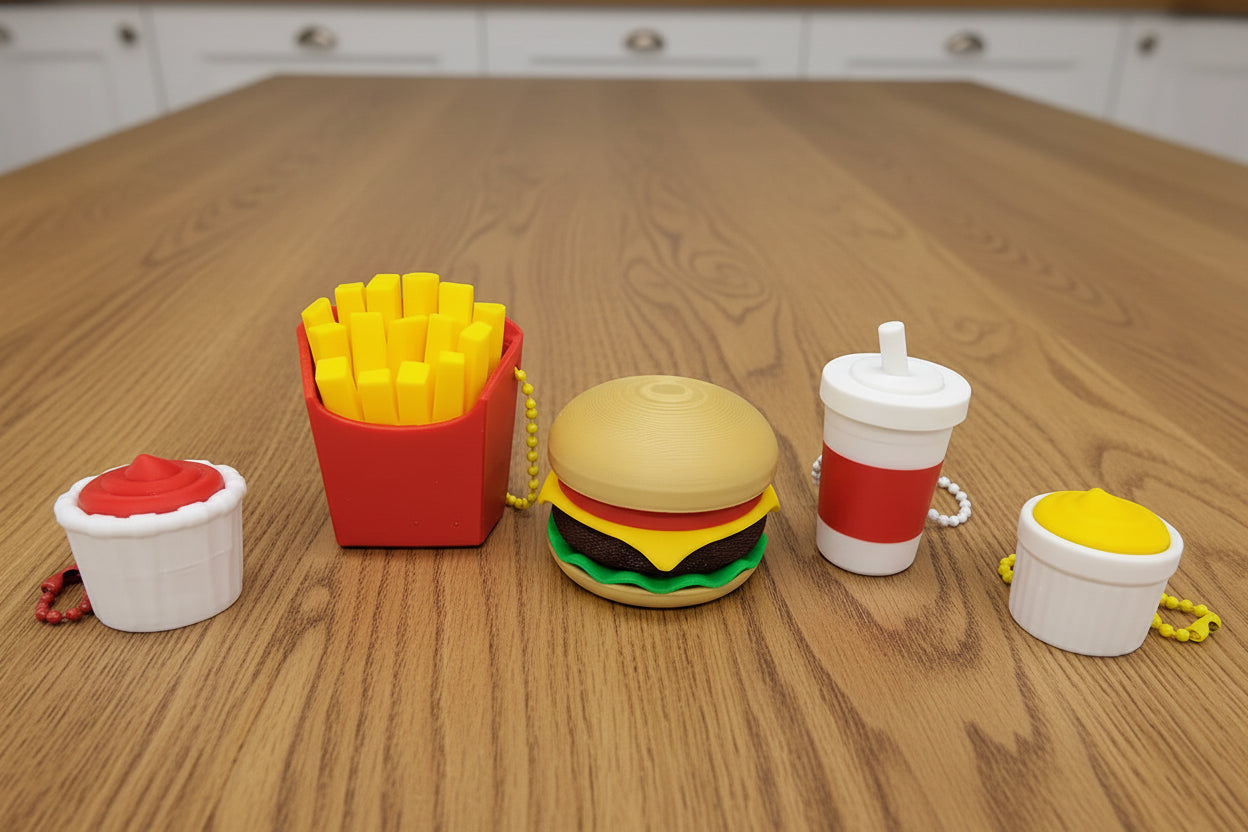 Clicky Fast Food Fidgets - Calming Toys for Stimming & Anxiety Relief ...