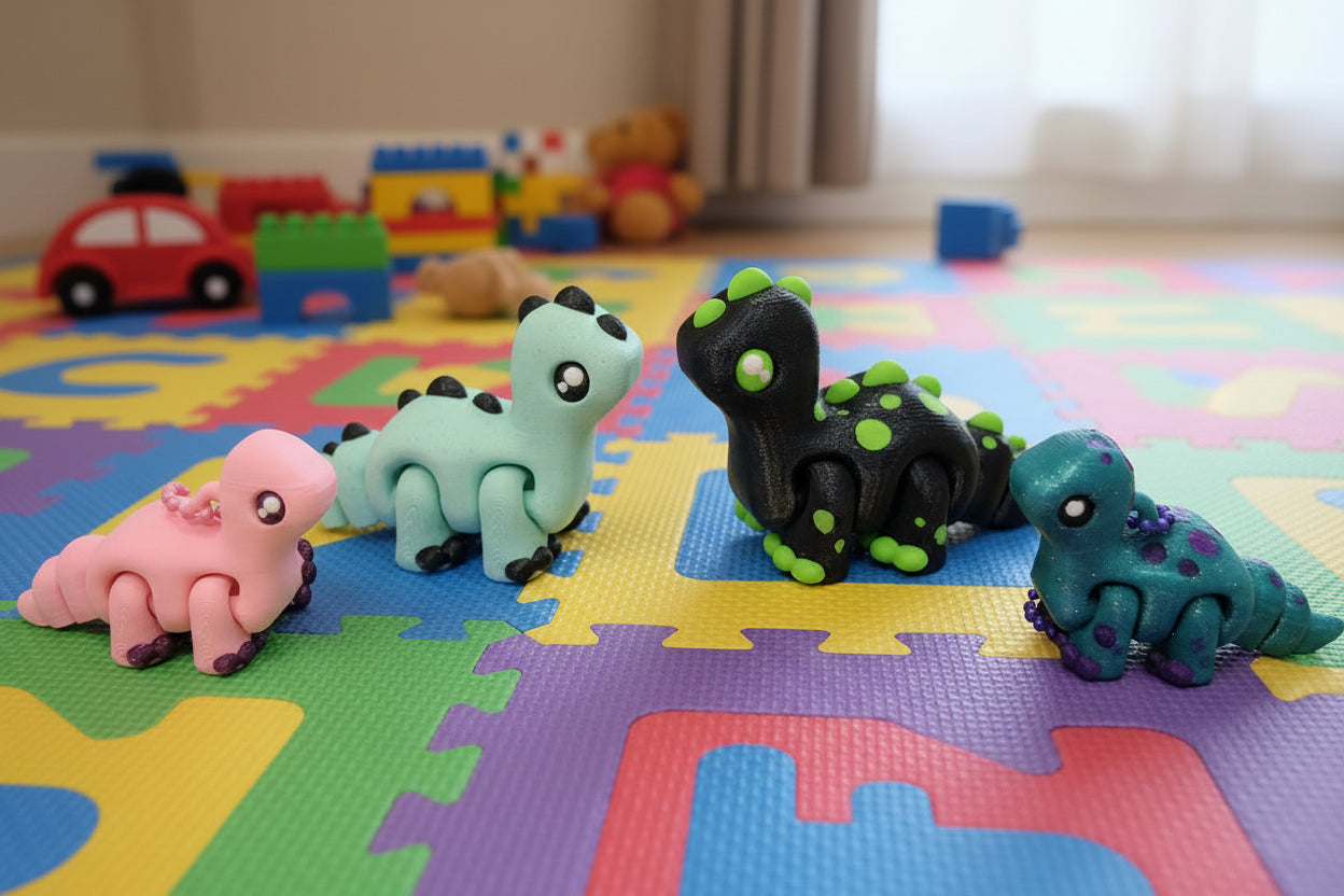 Custom Baby Bronto – Keychain or Toy in 4 Styles & 2 Sizes – D&K Custom ...
